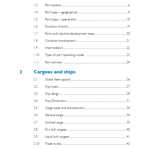 Port and Terminal Management | Shipping Books
