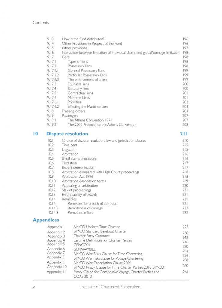 Shipping Law – Shipping Books
