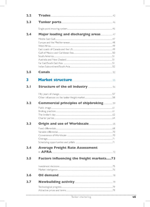 Tanker Chartering – Shipping Books